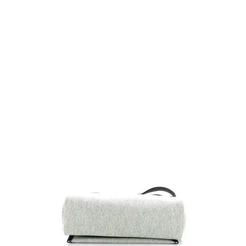 Hermès Herbag Zip Toile And Leather 20 - Black