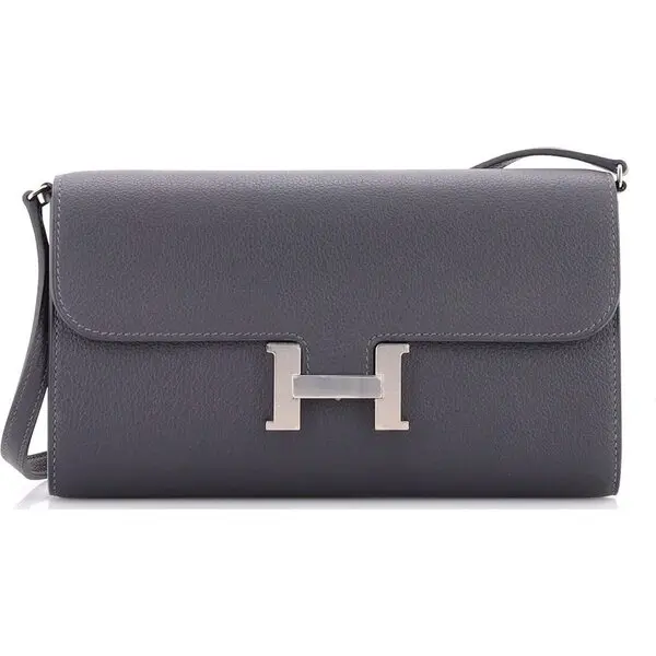 HERMES Constance To Go Wallet Evercolor