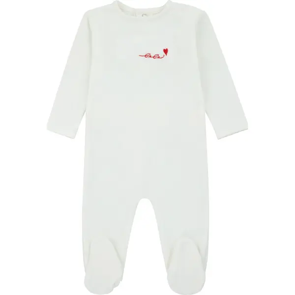 NOGGIWEAR Layette Patch Footie - Muslin Patch