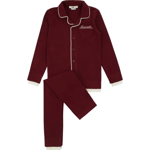 NOGGIWEAR Layers Loungewear Set - Burgundy
