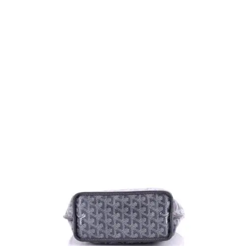 Goyard Anjou Reversible Tote Coated Canvas Mini - Grey