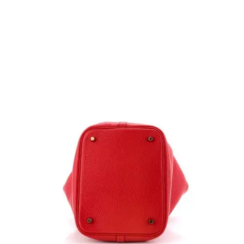 Hermès Picotin Lock Bag Clemence Mm - Red