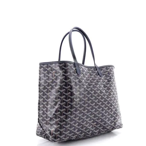 Goyard Saint Louis Pm Tote Coated Canvas - Blue