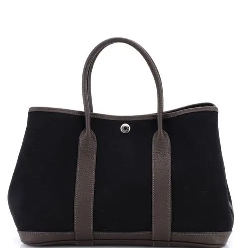 Hermès Garden Party Tote Toile And Leather 30