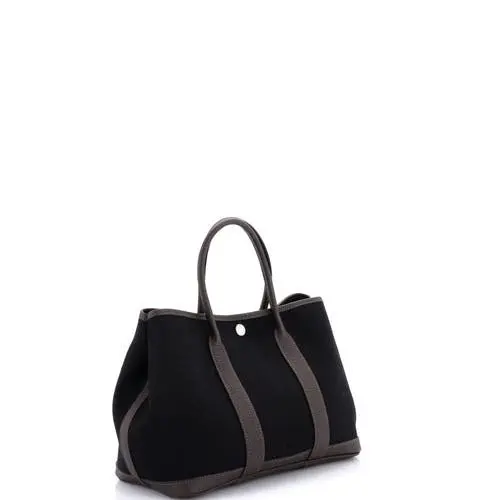 Hermès Garden Party Tote Toile And Leather 30