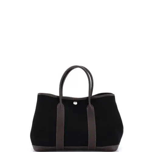 Hermès Garden Party Tote Toile And Leather 30