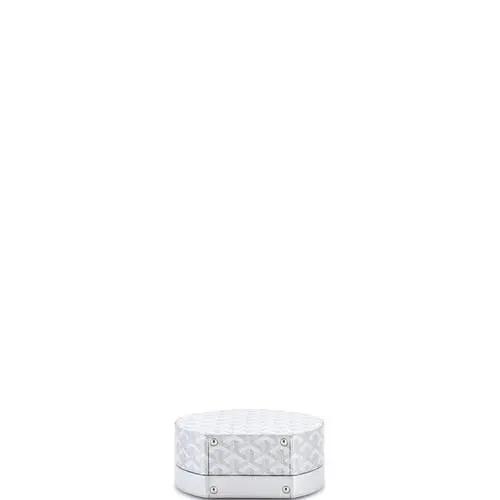 Goyard Alto Hatbox Bag Coated Canvas - Silver