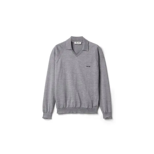 Miu Miu Wool Polo Sweater