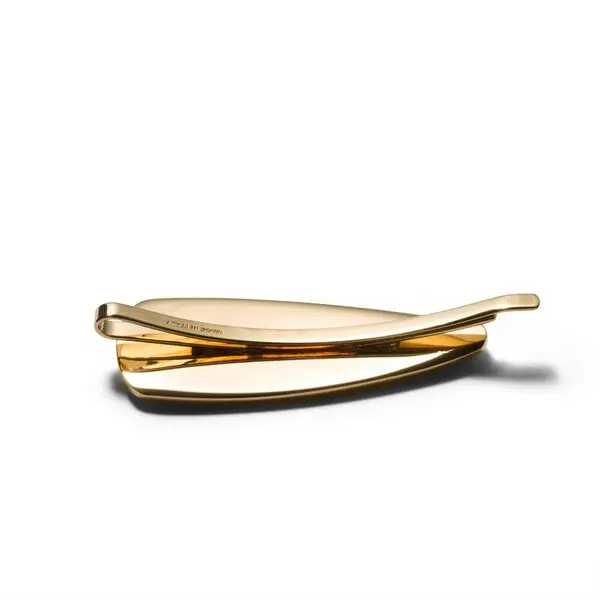 Miu Miu Enameled Metal Hair Clip - Light Blue