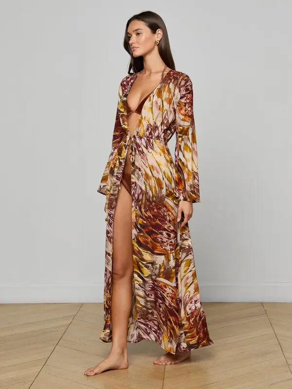 L'Agence Janus Cover-up Robe