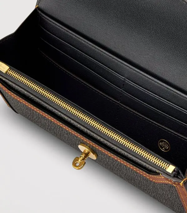 Mulberry Scotchgrain Darley Wallet - Black