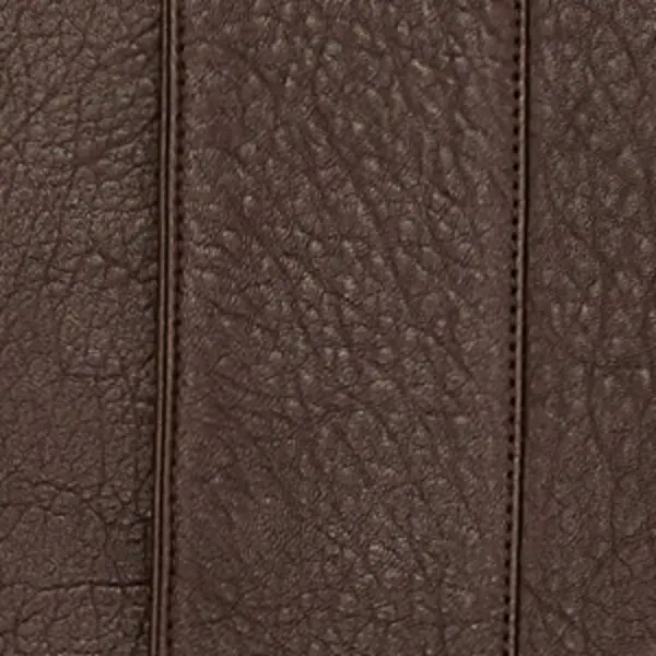 Saint Laurent Bubbled Leather Jacket - Brown