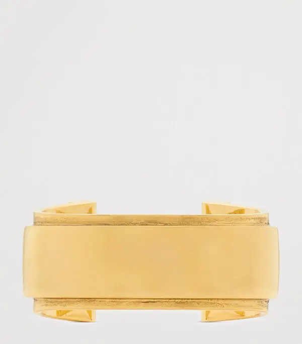 Saint Laurent Scroll Open Cuff Bracelet