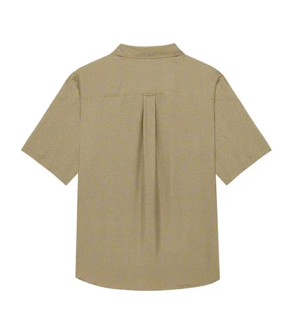 Saint Laurent Silk Geometric Shirt