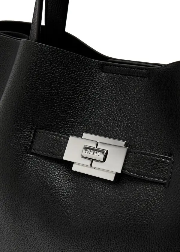Dkny Bryar Large Grained Leather Satchel