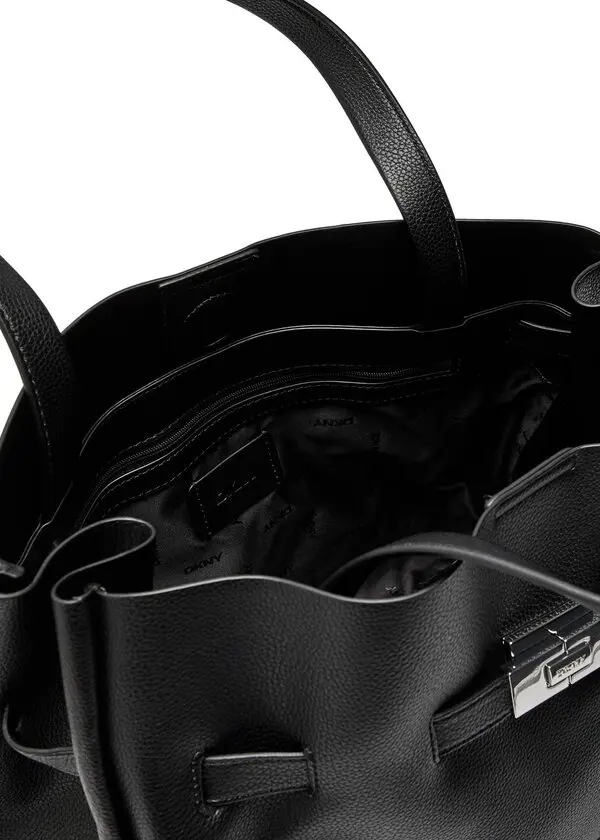 Dkny Bryar Large Grained Leather Satchel