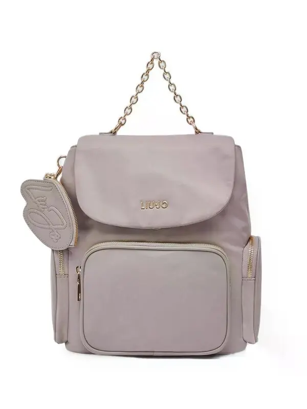Liu Jo Zip-pocket Backpack - Neutrals