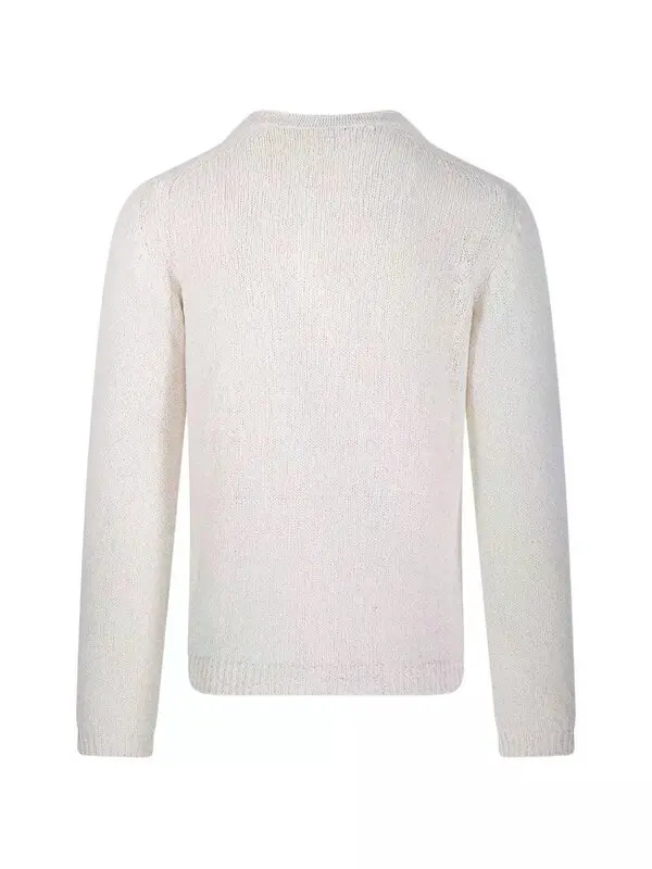 FABRIZIO DEL CARLO V-neck Long Sleeve Sweater