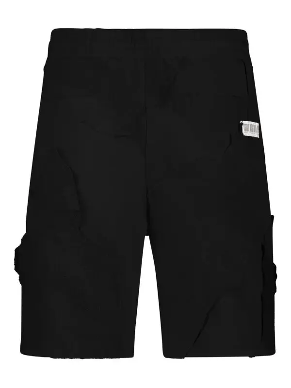 MOSTLY HEARD RARELY SEEN Paneled Shorts - Black