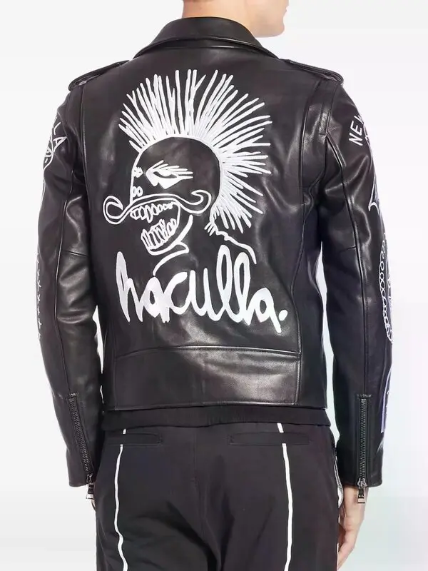HACULLA. Nyc Tribe Leather Biker Jacket