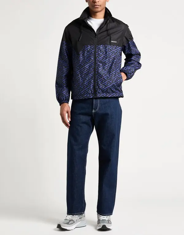 Versace Casual Jacket With Signature Print