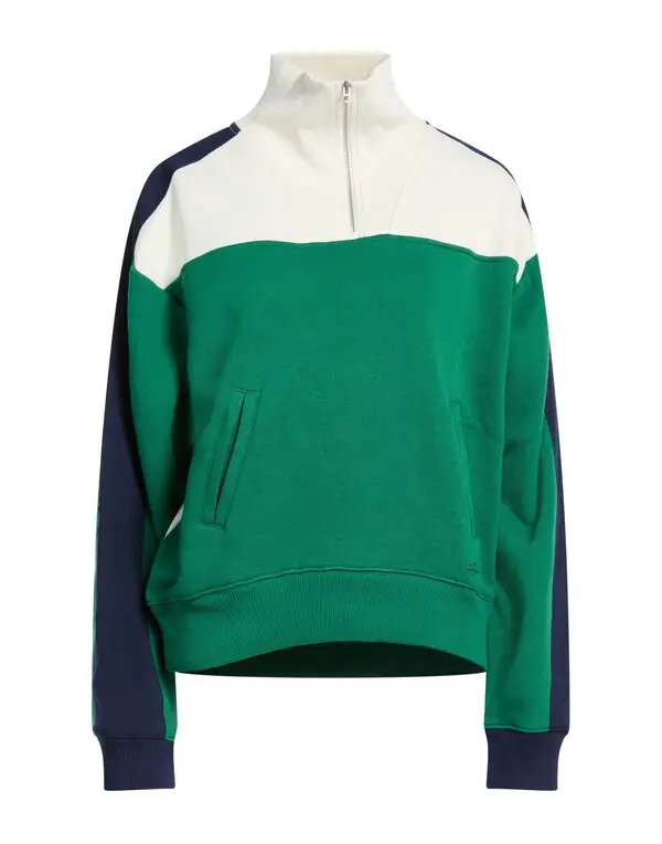 Rag & Bone Multicolor Embroidered Logo Turtleneck Sweatshirt