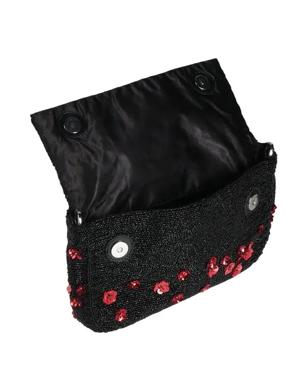 Staud Handbag With Appliqués - Black