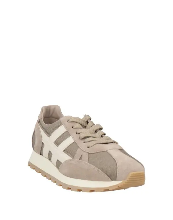 Hogan Leather Sneakers - Grey