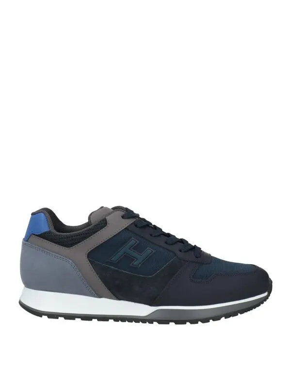Hogan Low-top Leather Sneakers - Blue