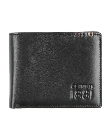 CERRUTI 1881 Wallet Burgundy Calfskin - Black