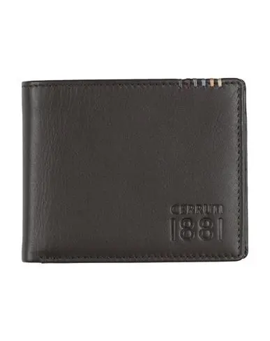 CERRUTI 1881 Wallet Calfskin - Dark Brown