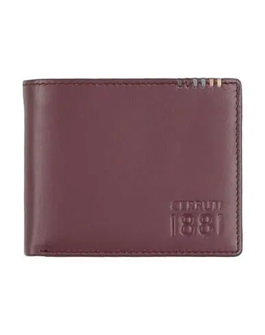 CERRUTI 1881 Wallet Burgundy Calfskin - Red