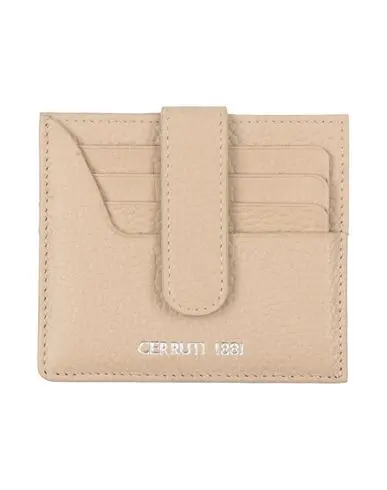 CERRUTI 1881 Cardholder Calfskin - Beige