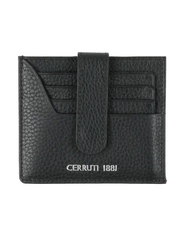 CERRUTI 1881 Cardholder Calfskin - Black