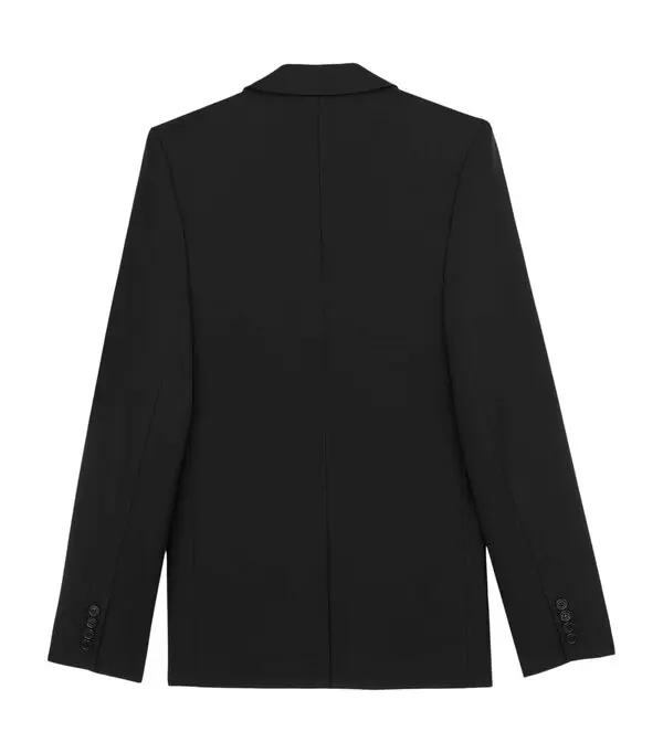 Saint Laurent Wool Single-breasted Blazer