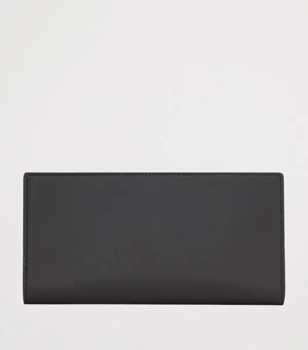 Saint Laurent Large Leather Zip-around Wallet