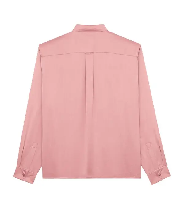 Saint Laurent Silk Satin Shirt