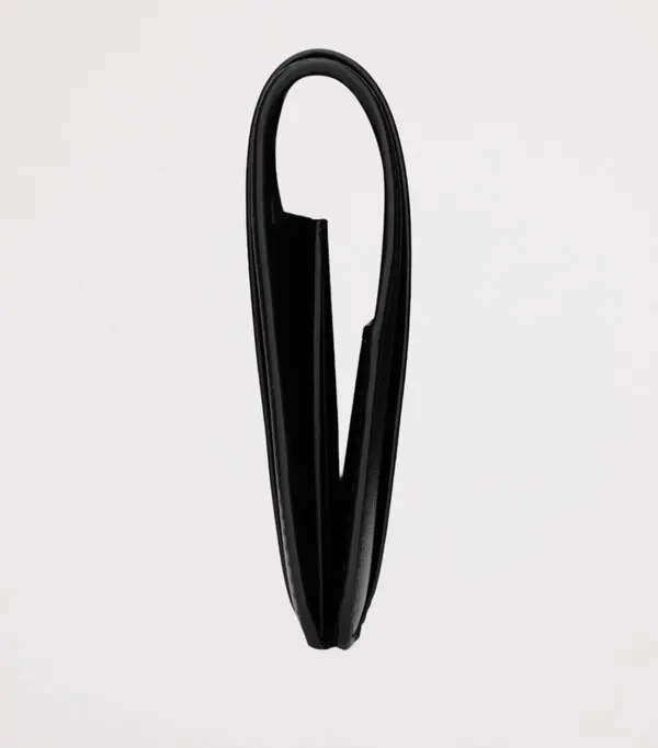 Saint Laurent Leather Passport Holder - Black