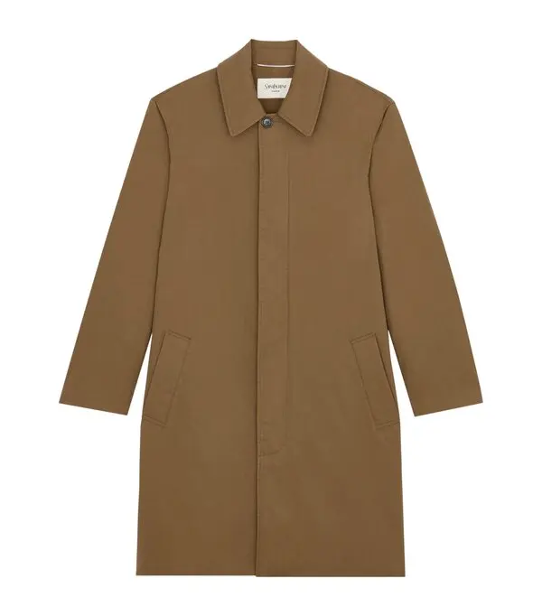 Saint Laurent Cotton Trench Coat