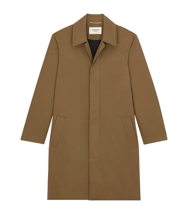 Saint Laurent Cotton Trench Coat