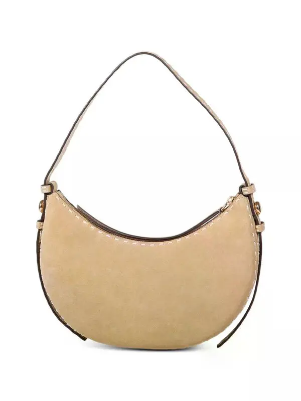 Tory Burch Romy Stitched Shoulder Bag - Neutrals