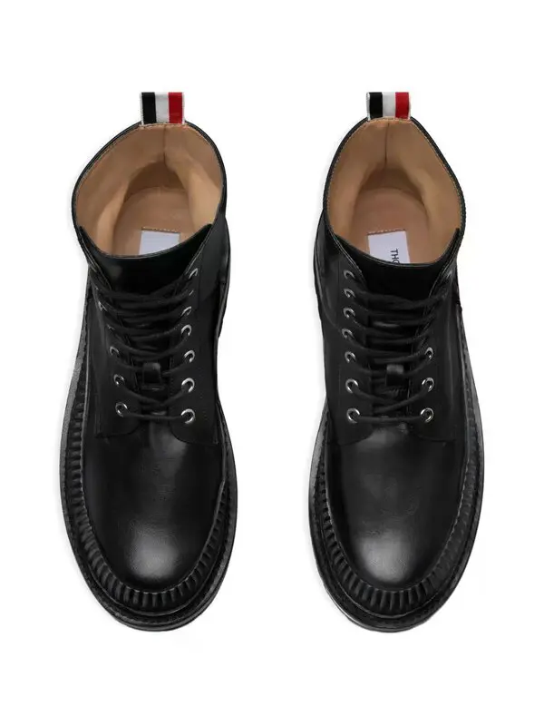 Thom Browne Lace-up Ankle Boots