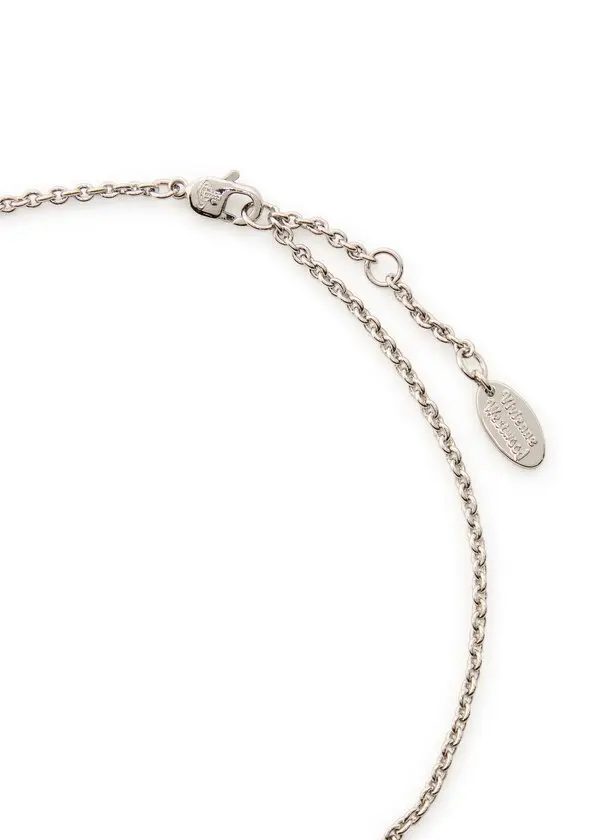 Vivienne Westwood Mayfair Bas Relief Pendant Necklace - Silver