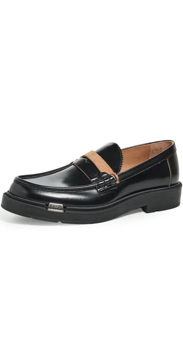 MAISON MARGIELA Decortique Loafers - Black