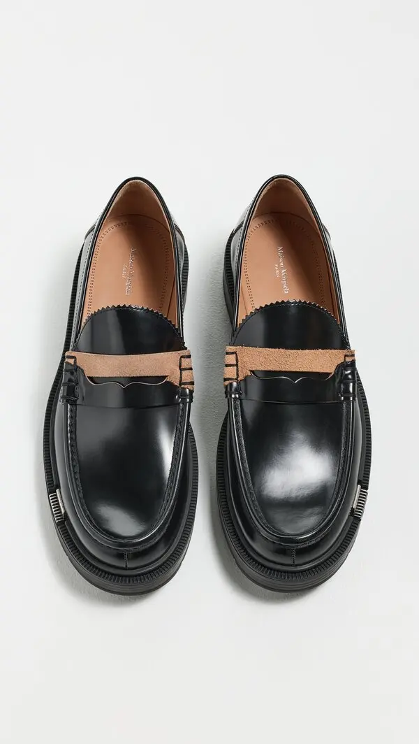MAISON MARGIELA Decortique Loafers - Black