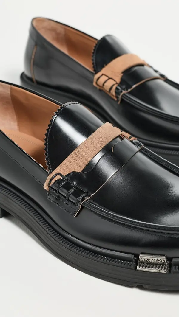 MAISON MARGIELA Decortique Loafers - Black