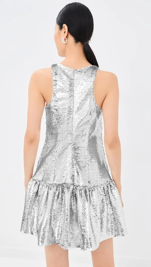 Simone Rocha Sequin Peplum Mini Dress