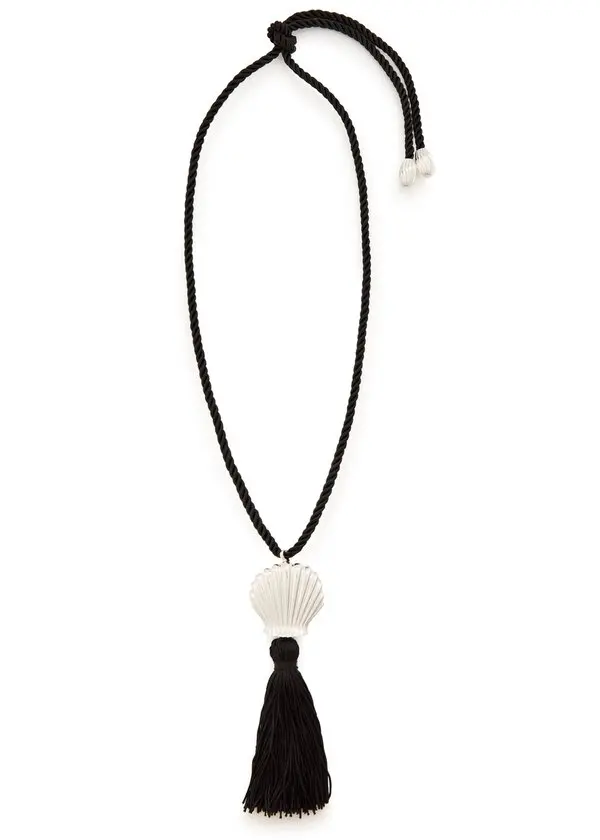 JULIETTA The Shell Pendant Cord Necklace