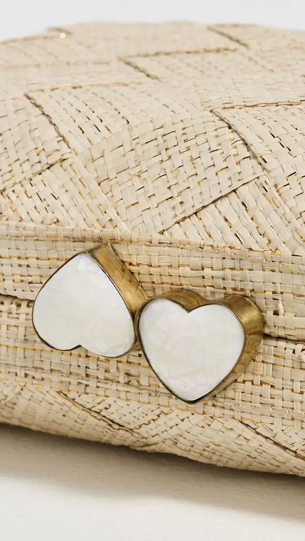 Poolside Love Heart Clutch