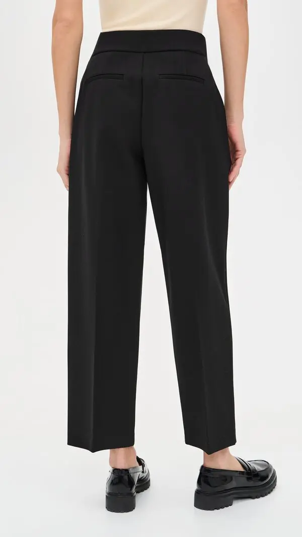 Spanx Ponte Pleated Ankle Trousers